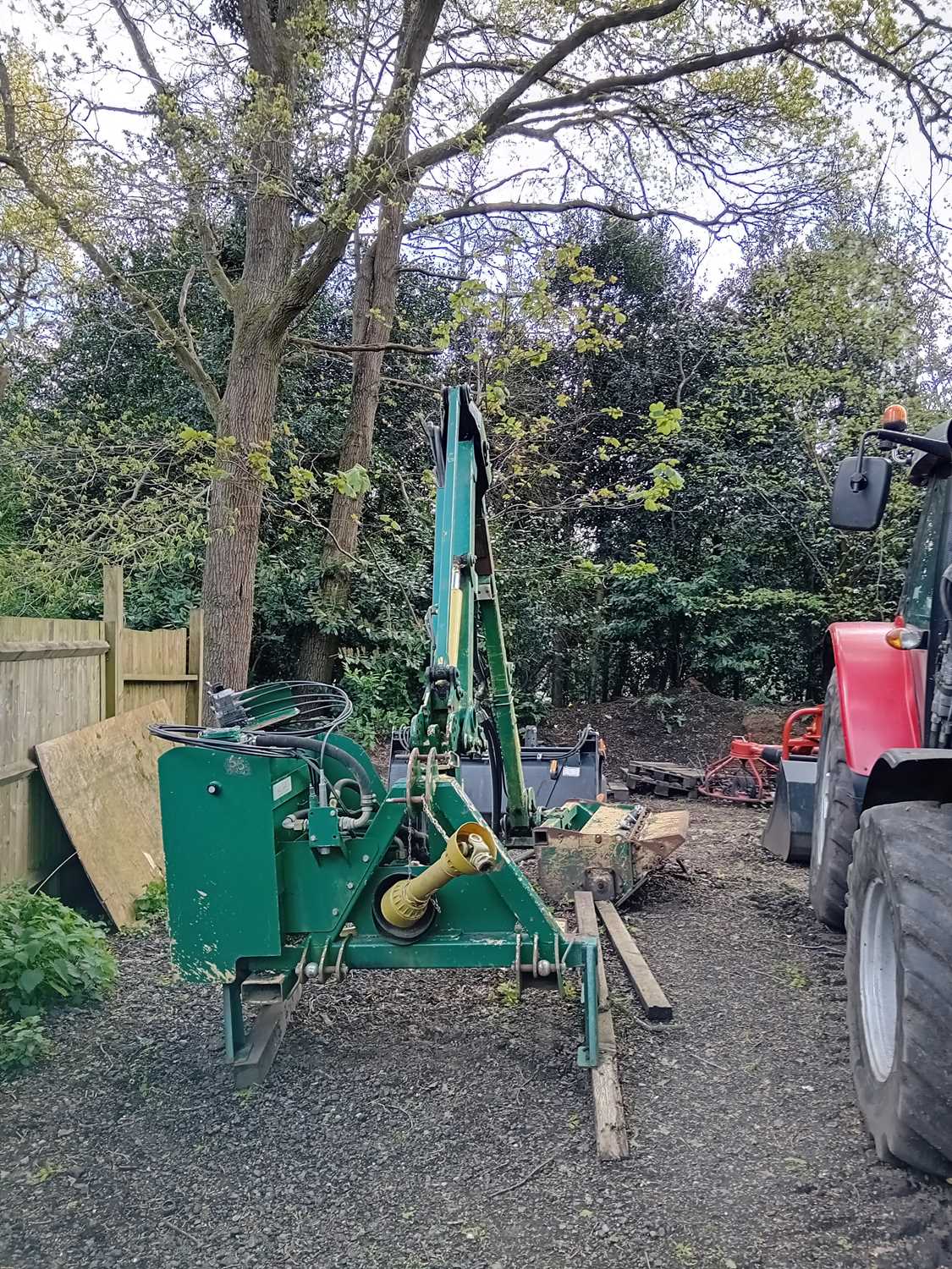 Lot 44 - Spearhead Excel 590 Side Arm Flail